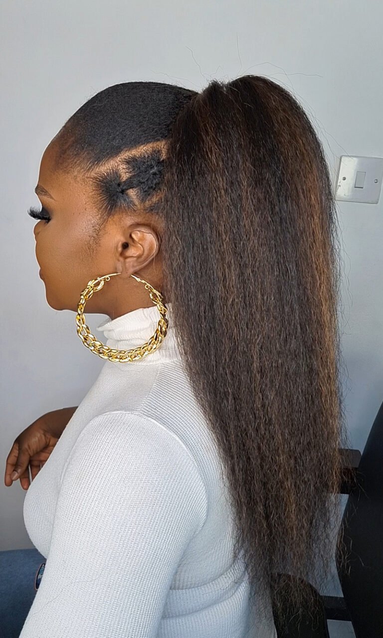 Chic Natural Ponytail & Bun | Easy to Install | All Colours Available ...
